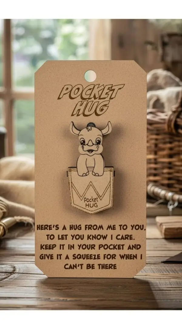 Rhino Pocket Hug – Prince and Lady
